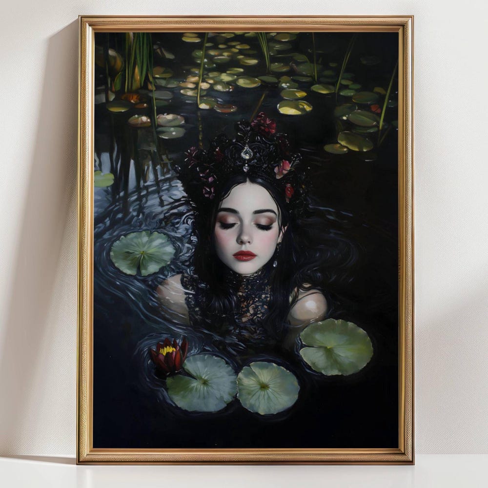 Dopaprint UNFRAMED PAPER POSTER Gothic Fantasy Wall Art Print Dark ...