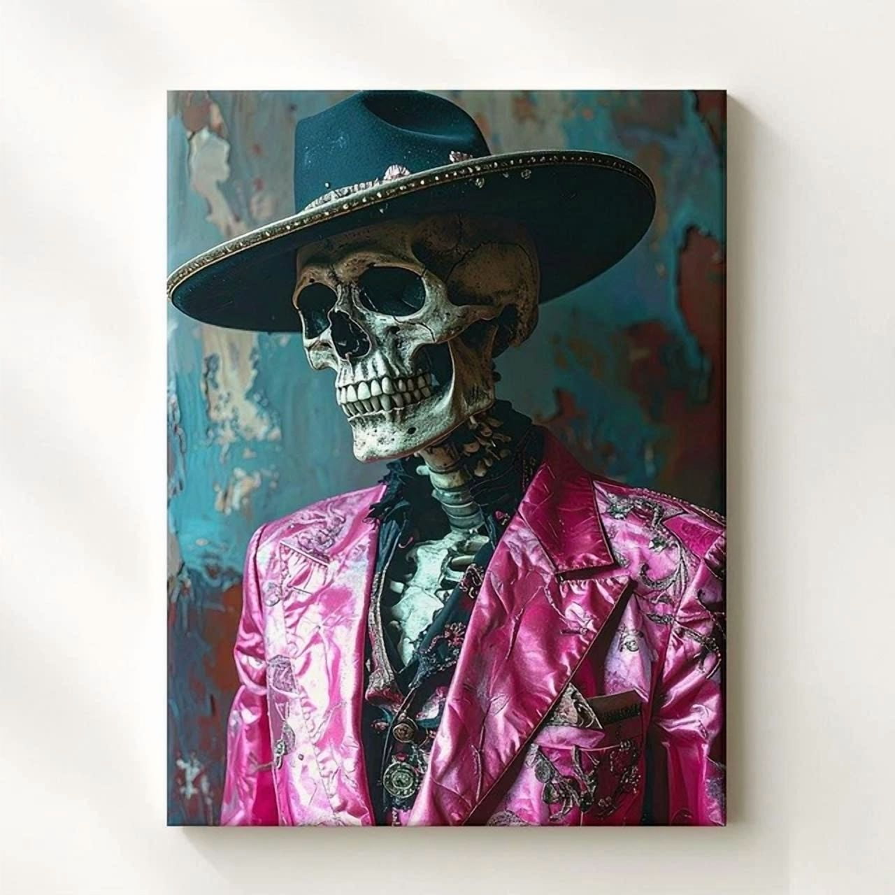 Dopaprint UNFRAMED PAPER POSTER Gothic Mariachi Skeleton Poster Moody ...