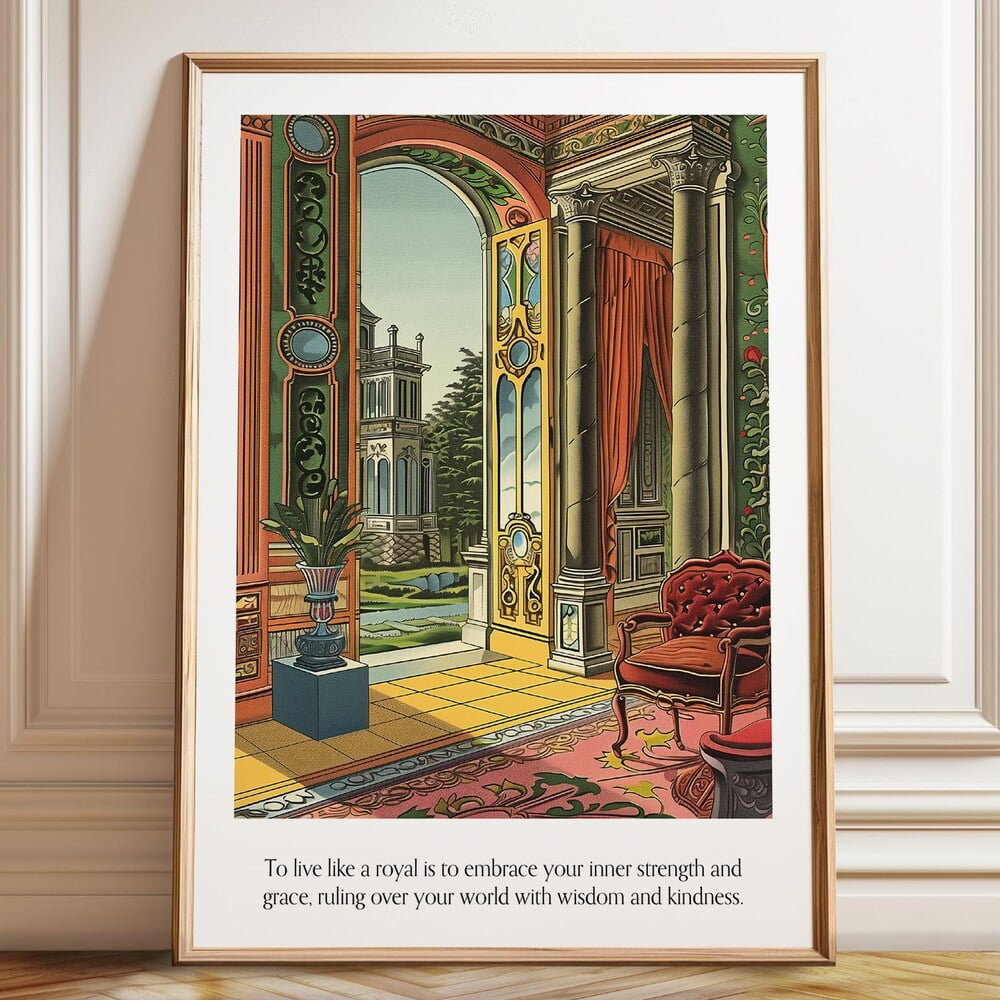 Dopaprint UNFRAMED PAPER POSTER Grand Royal Palace View Art Print ...