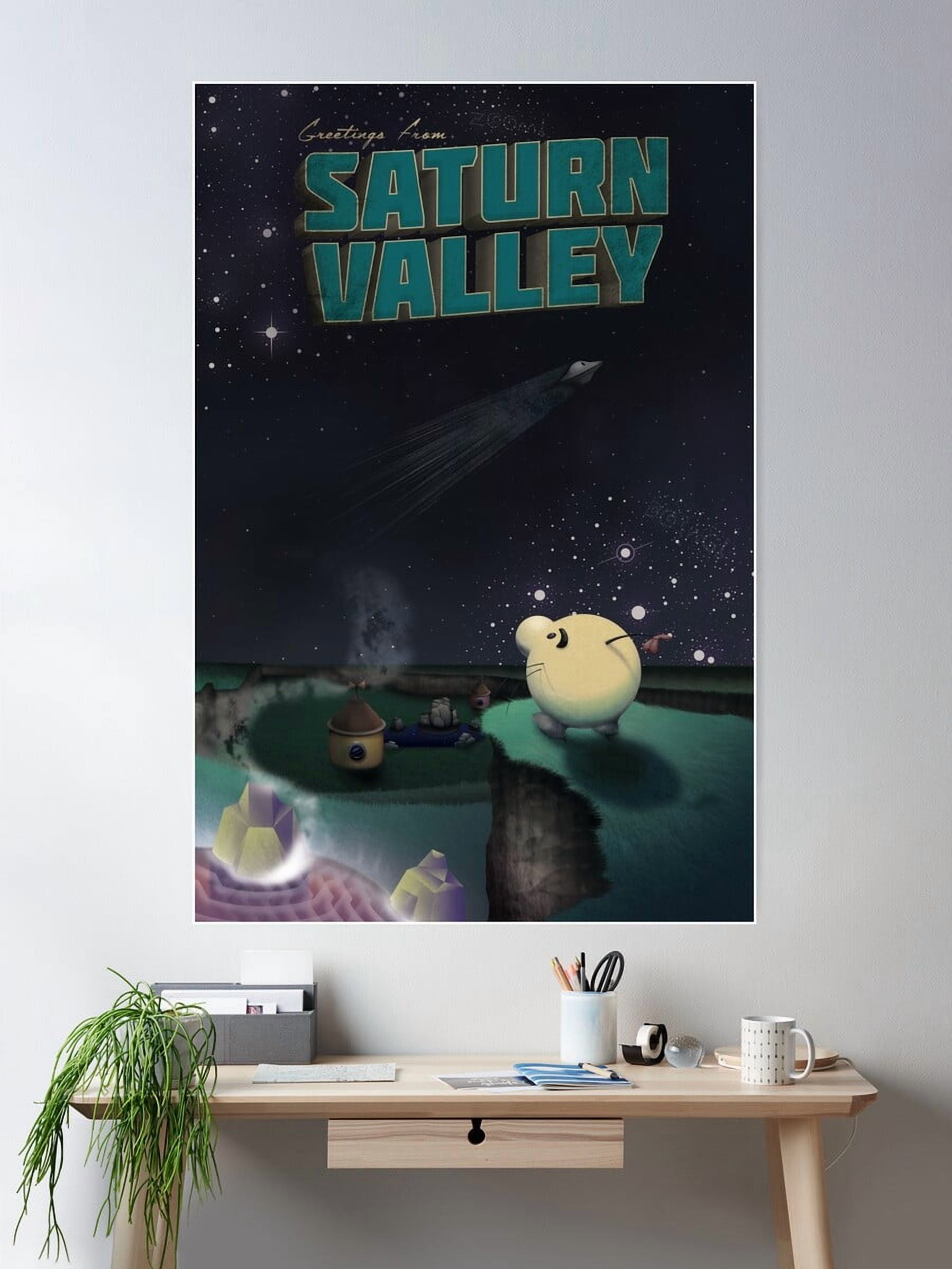 Dopaprint UNFRAMED PAPER POSTER Greetings From Saturn Valley Poster ...