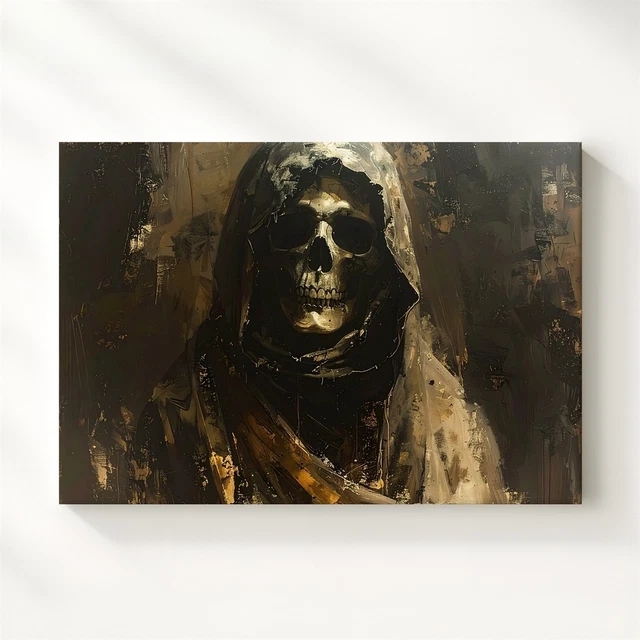 Dopaprint UNFRAMED PAPER POSTER Grim Sentinel Poster Hooded Skeleton ...