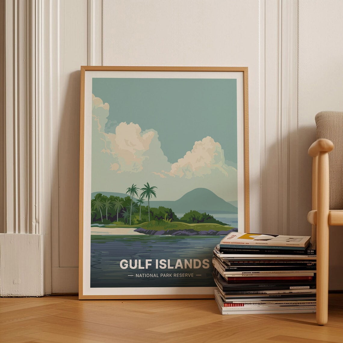 Dopaprint UNFRAMED PAPER POSTER Gulf Islands Poster, Canada National ...