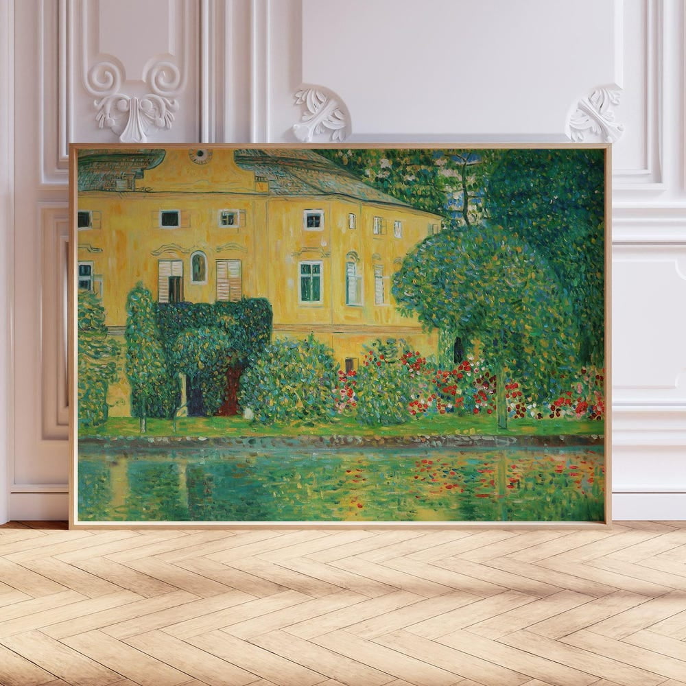 Dopaprint UNFRAMED PAPER POSTER Gustav Klimt Art Print, Schloss Kammer, Gustav Klimt Poster ...