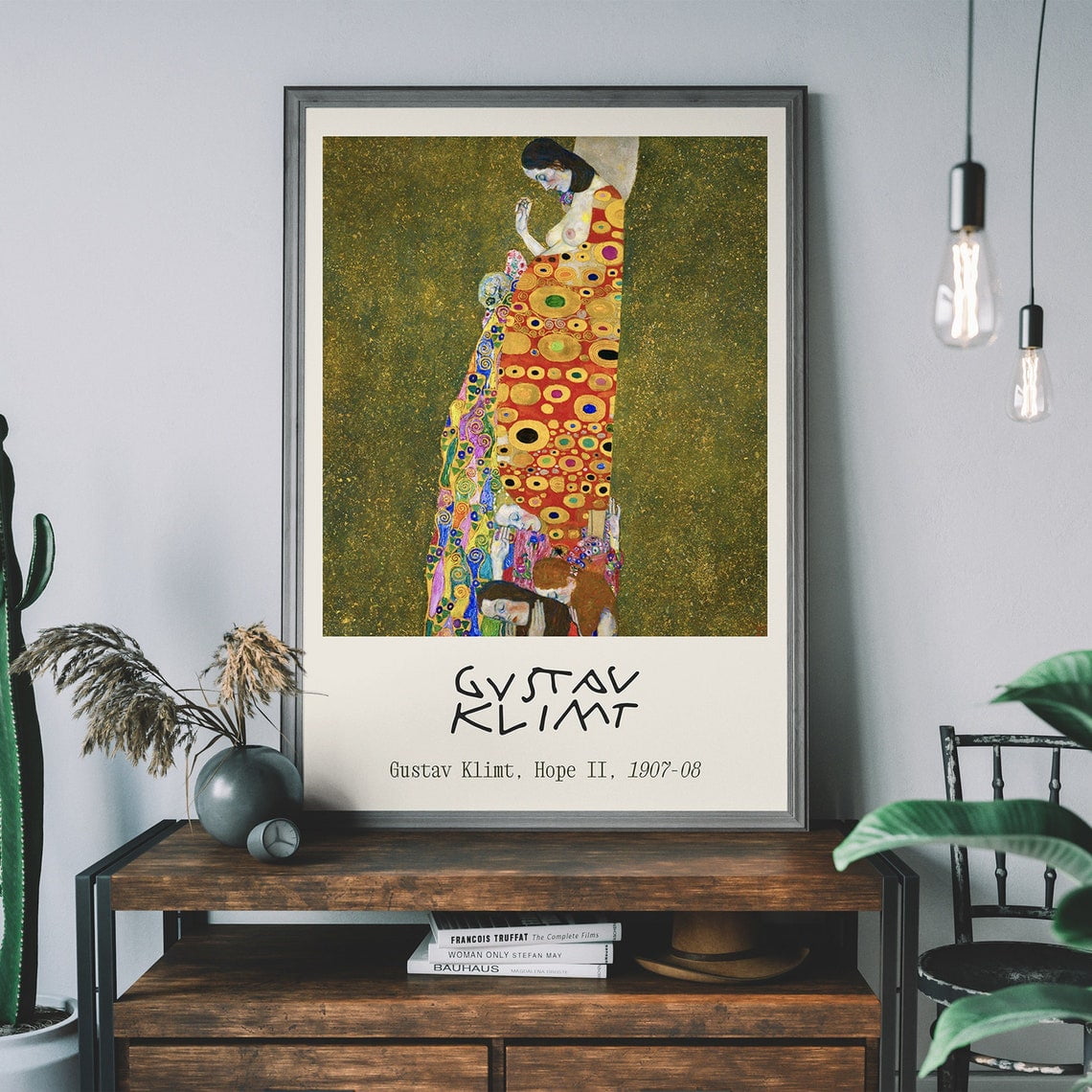 Dopaprint UNFRAMED PAPER POSTER Gustav Klimt Hope Ii Exhibition Poster ...