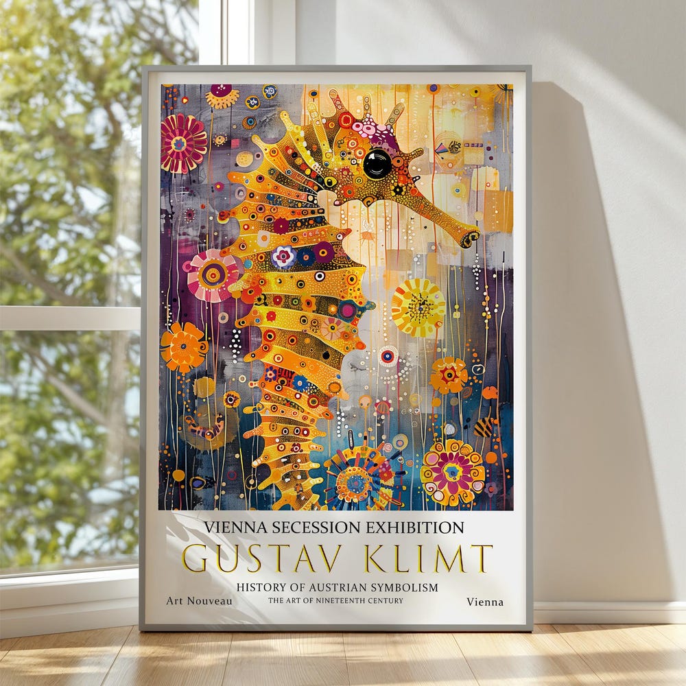 Dopaprint UNFRAMED PAPER POSTER Gustav Klimt Print, Gustav Klimt ...