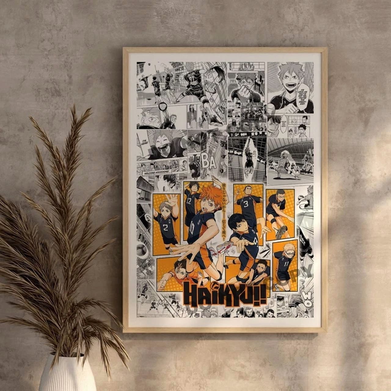 Dopaprint UNFRAMED PAPER POSTER Haikyuu Poster, Manga Wall Art, Shoyo ...