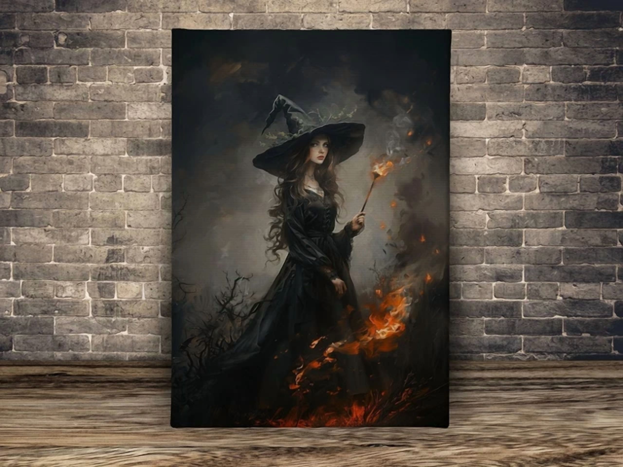 Dopaprint UNFRAMED PAPER POSTER Hal.Low.Een Witc.H Poster, Dark Fire ...