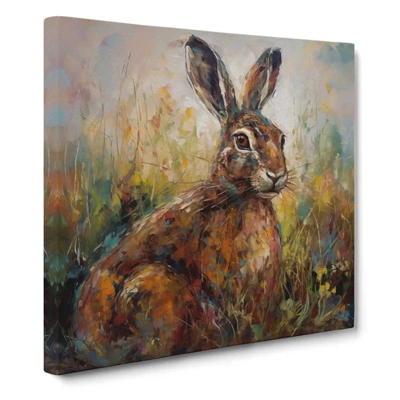 Dopaprint UNFRAMED PAPER POSTER Hare Post-Impressionism No.1 Wall Art ...