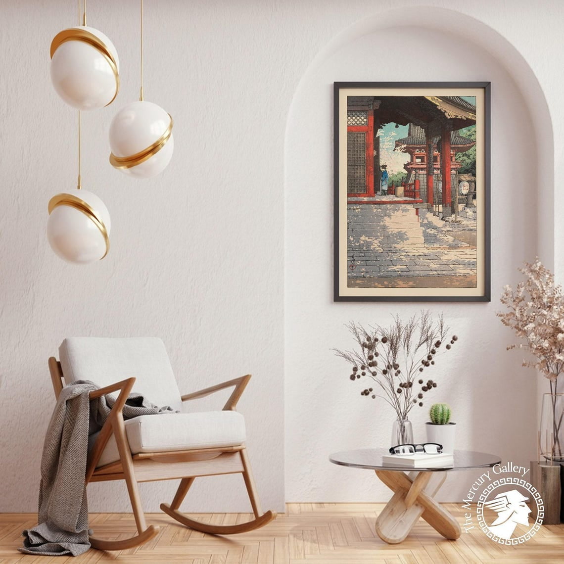 Dopaprint UNFRAMED PAPER POSTER Hasui Kawase Artwork, Two Shin Hanga ...