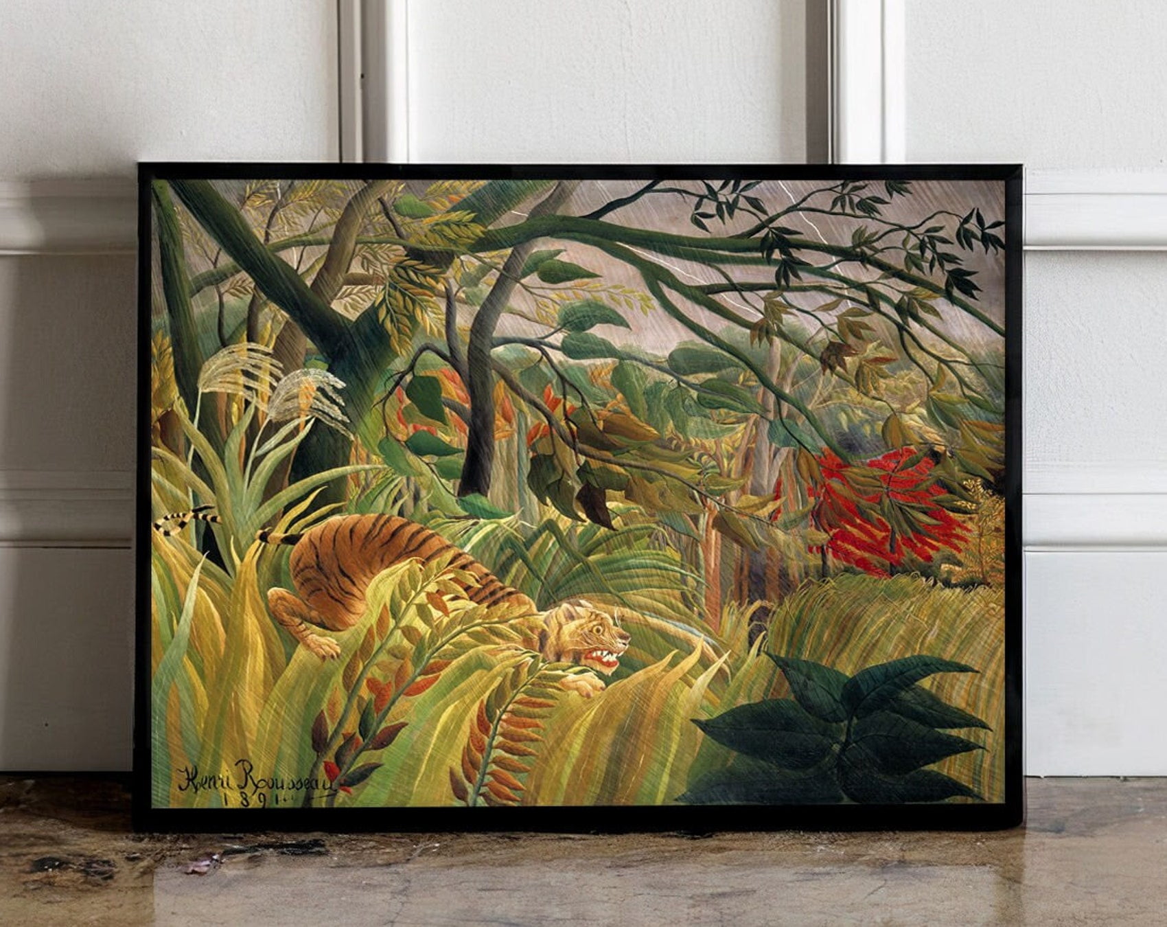 Dopaprint UNFRAMED PAPER POSTER Henri Rousseau Print, Henri Rousseau ...