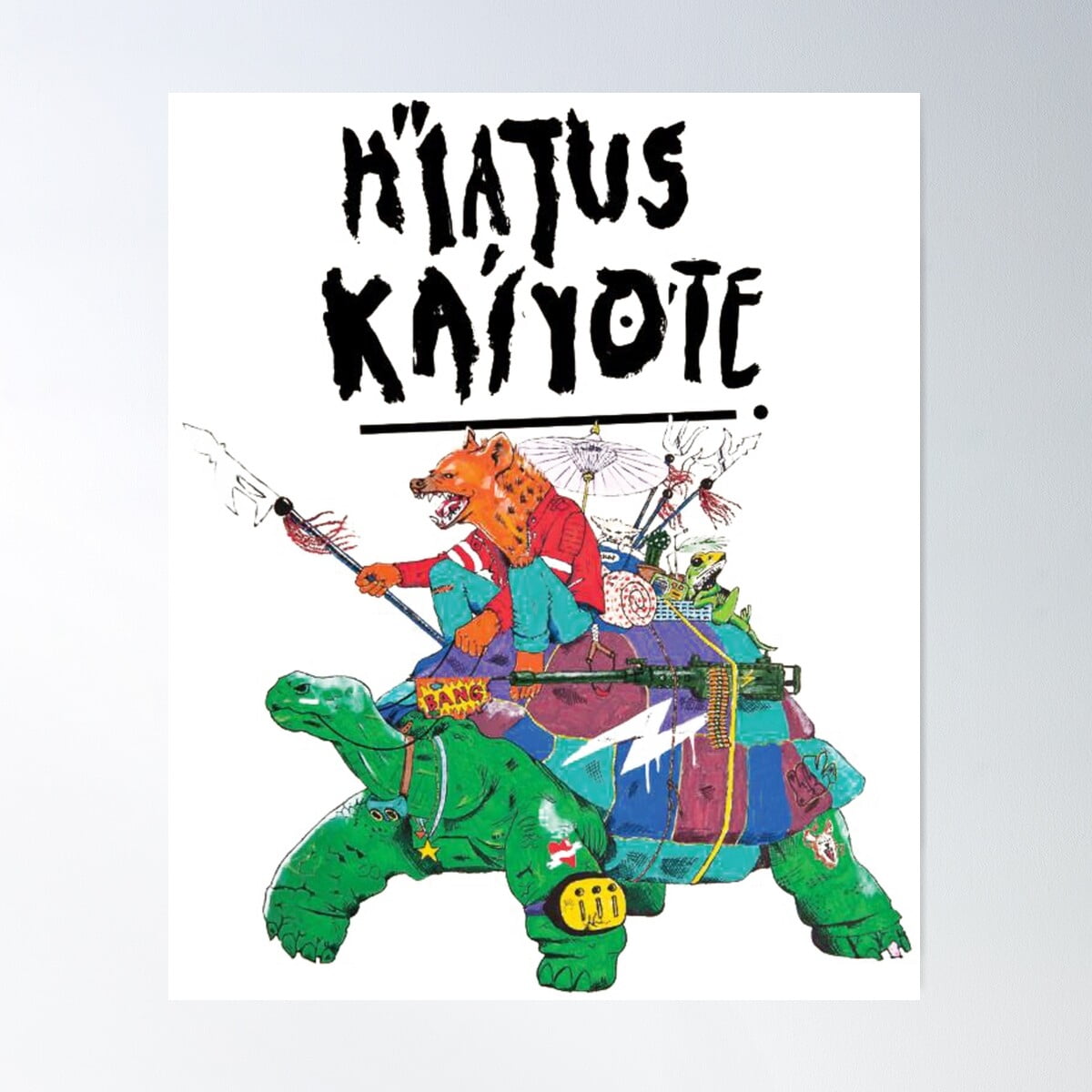 Dopaprint UNFRAMED PAPER POSTER Hiatus Kaiyote Band Poster Wall Art ...