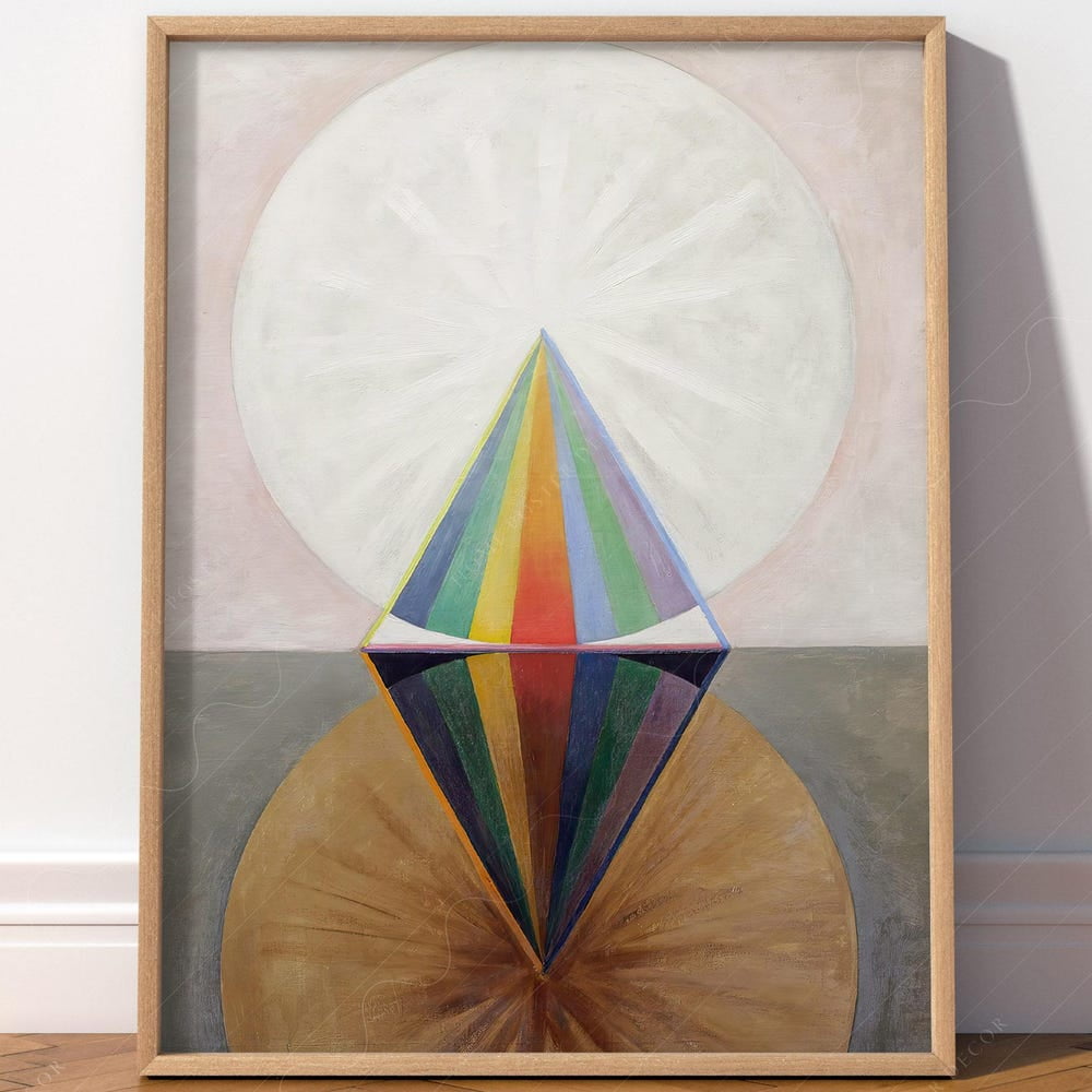 Dopaprint UNFRAMED PAPER POSTER Hilma Af Klint, Group Ix No12 The Swan ...