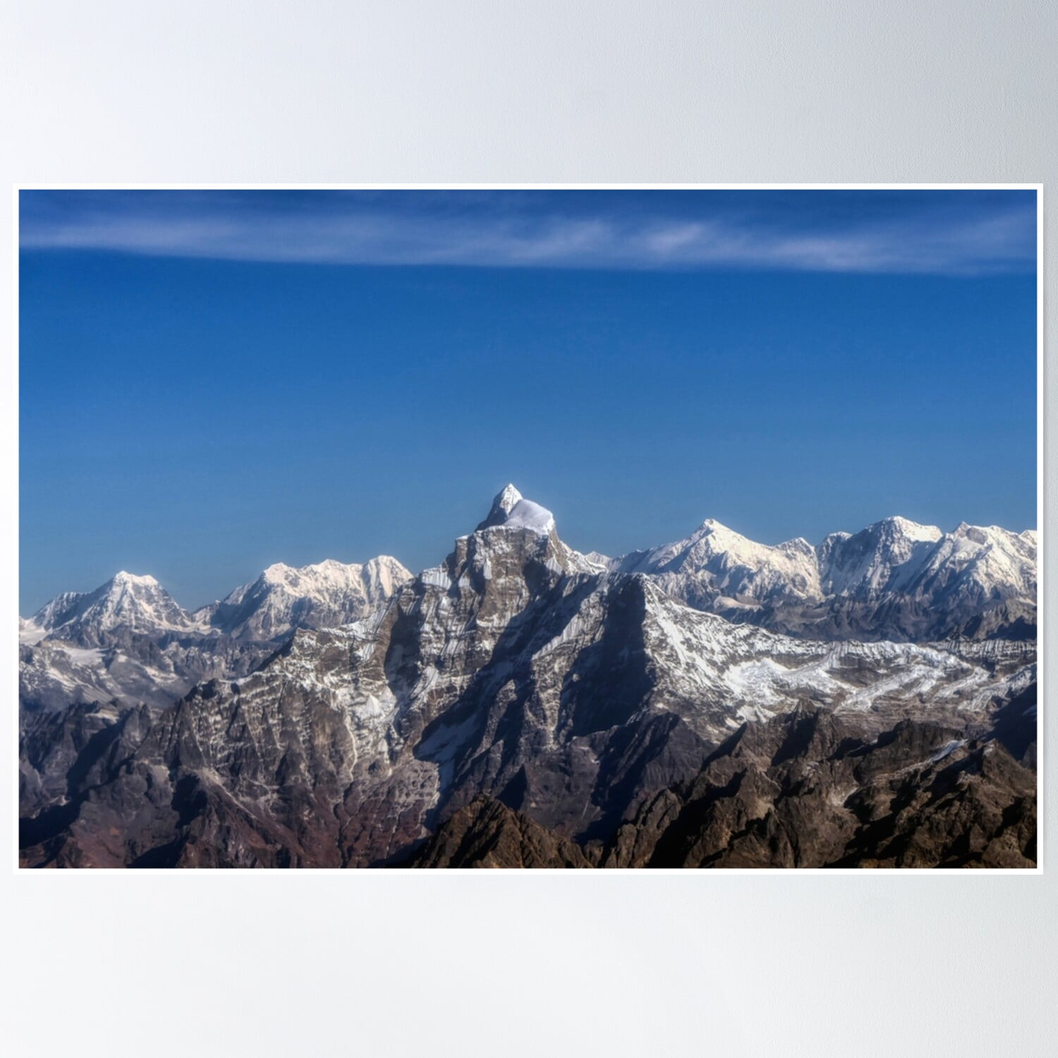 Dopaprint UNFRAMED PAPER POSTER Himalayas Mountains Poster Wall Art ...
