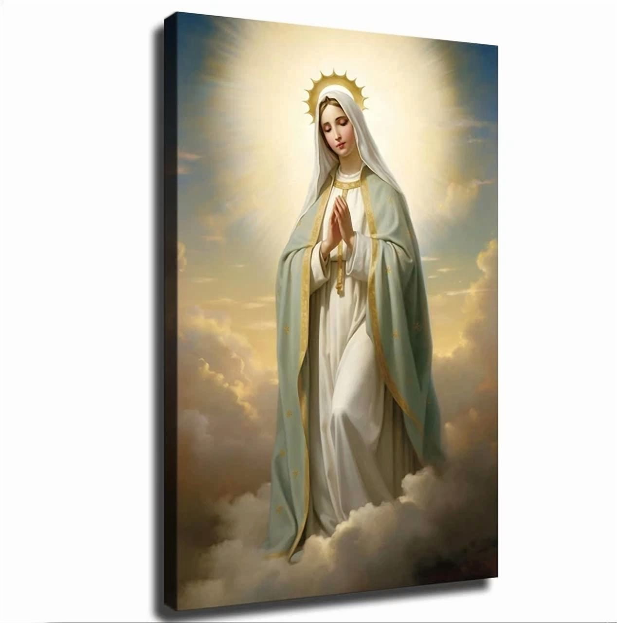 Dopaprint UNFRAMED PAPER POSTER Holy Virgin Mary Religious Art Poster ...