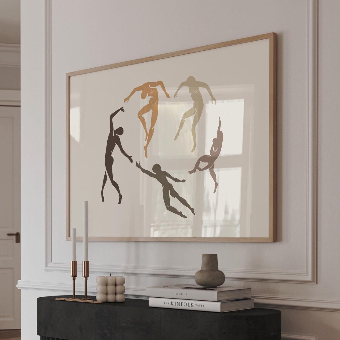 Dopaprint UNFRAMED PAPER POSTER Horizontal Dancing Matisse Print Wall Art - Matisse Dancing ...