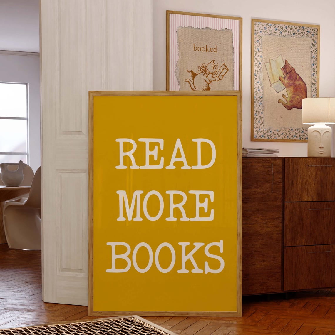 Dopaprint UNFRAMED PAPER POSTER Hot Girls Read Books Print, Reading ...