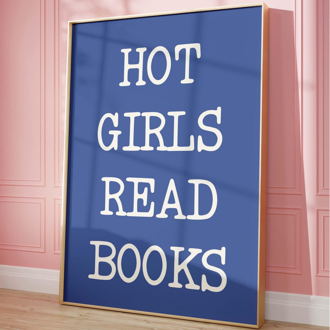 Dopaprint UNFRAMED PAPER POSTER Hot Girls Read Books Wall Decor ...