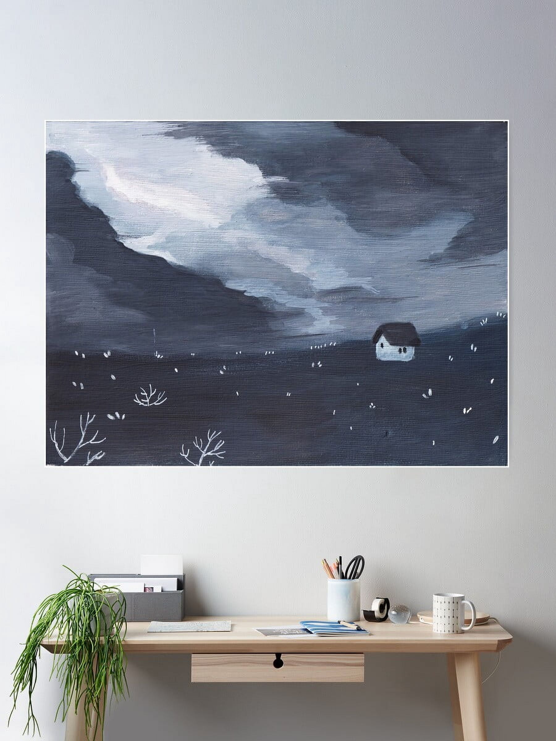 Dopaprint UNFRAMED PAPER POSTER House Poster Wall Art, Modern Wall ...