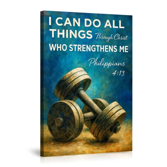 Dopaprint UNFRAMED PAPER POSTER Inspirational Christian Wall Art Poster ...