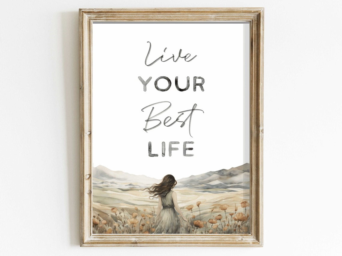 Dopaprint UNFRAMED PAPER POSTER Inspirational Wall Art, Quote Print ...