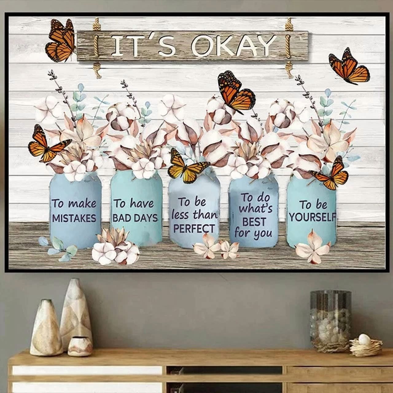 Dopaprint UNFRAMED PAPER POSTER It'S Okay To Make Mistake To Have Bad ...