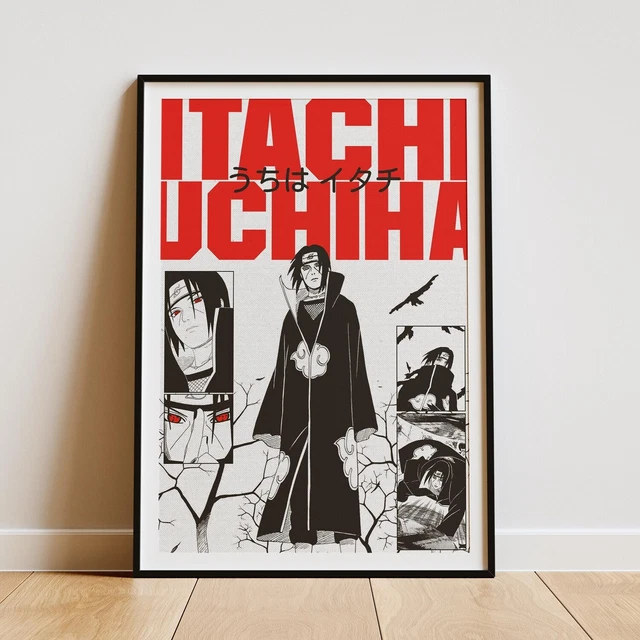 Dopaprint UNFRAMED PAPER POSTER Itachi Uchiha Poster, Naruto Wall Art ...
