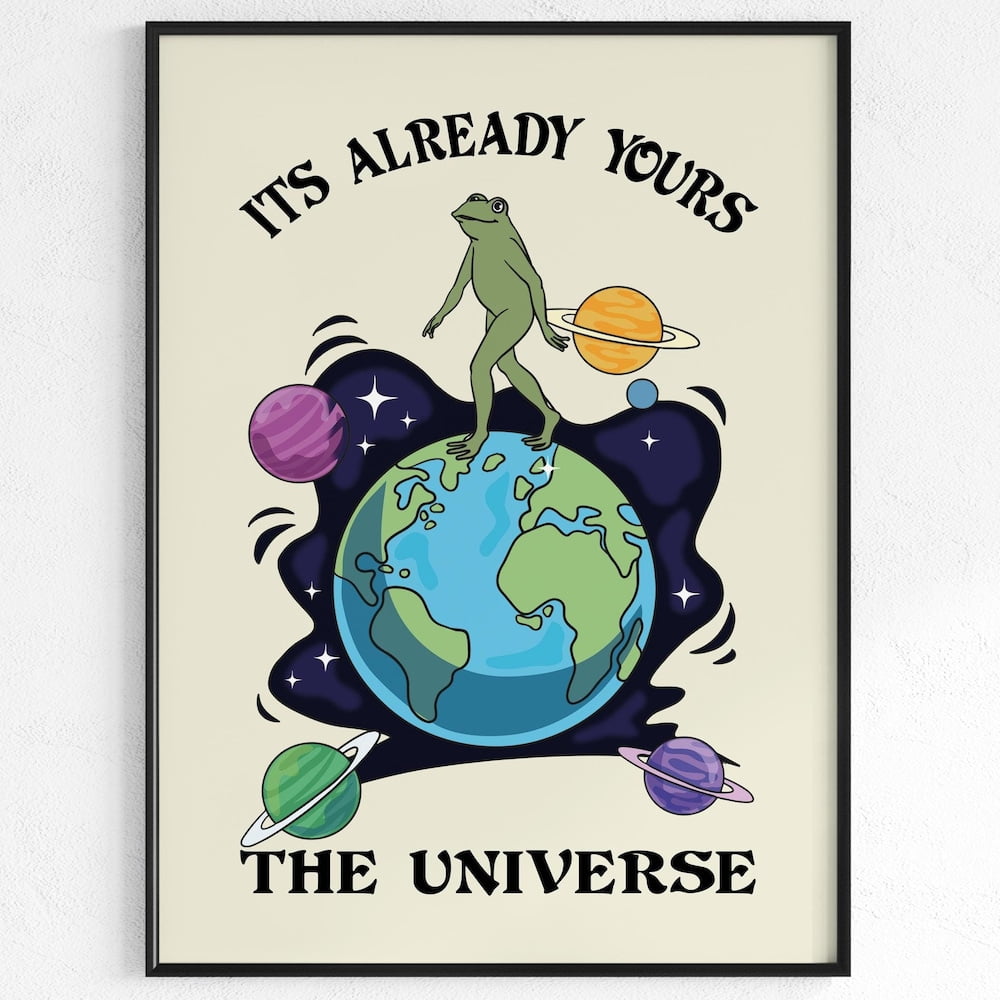 Dopaprint UNFRAMED PAPER POSTER Its Already Yours The Universe ...