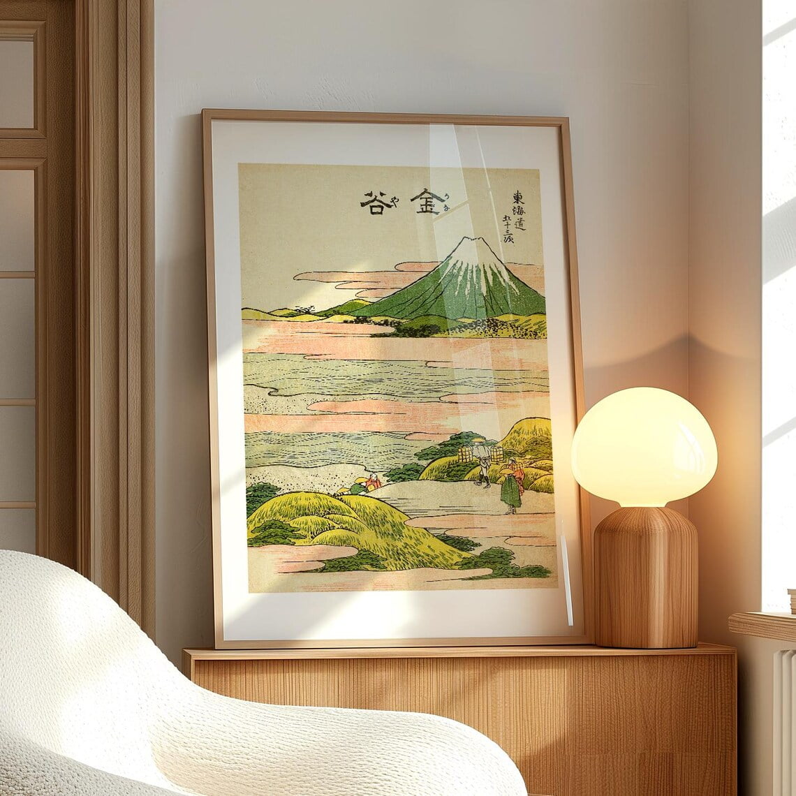 Dopaprint UNFRAMED PAPER POSTER Japan Fuji Poster - Hokusai - Kanaya ...