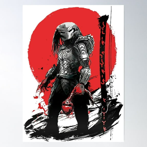 Dopaprint UNFRAMED PAPER POSTER Japan Predator Design Art Poster Wall ...