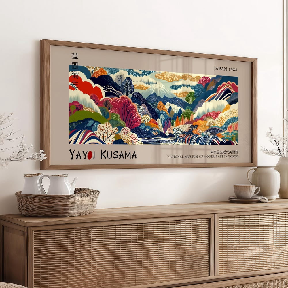 Dopaprint UNFRAMED PAPER POSTER Japanese Art Print, Panoramic Wall Art ...