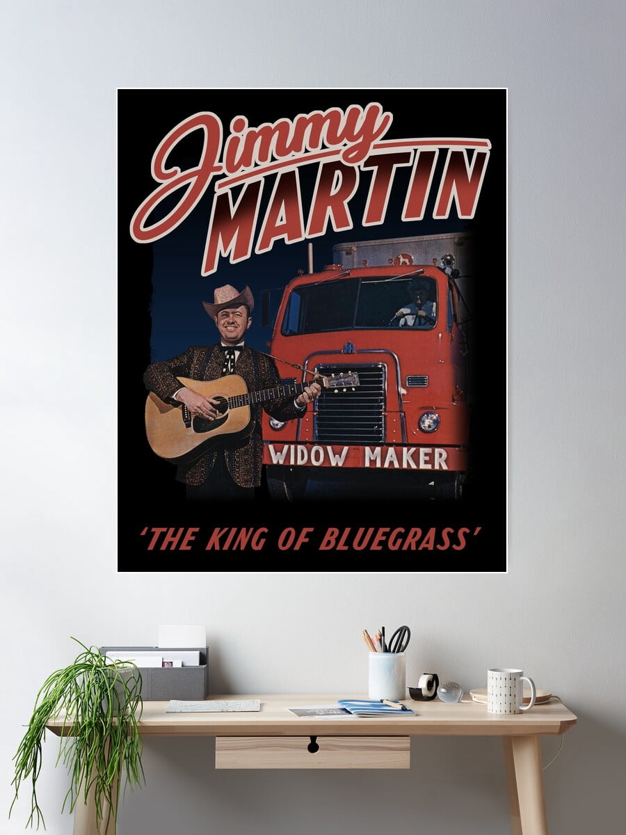 Dopaprint UNFRAMED PAPER POSTER Jimmy Martin, King Of Bluegrass Poster ...