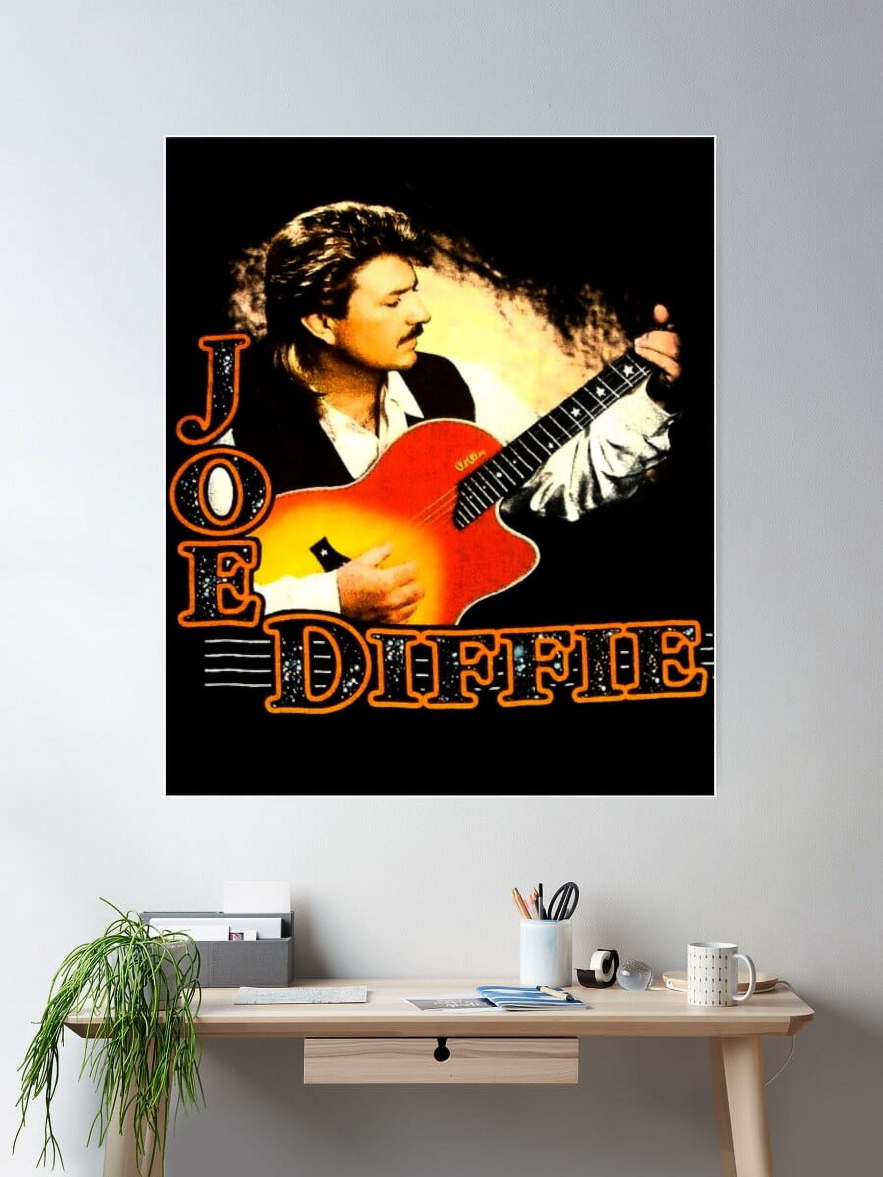 Dopaprint UNFRAMED PAPER POSTER Joe Diffie Poster Wall Art, Modern Wall ...