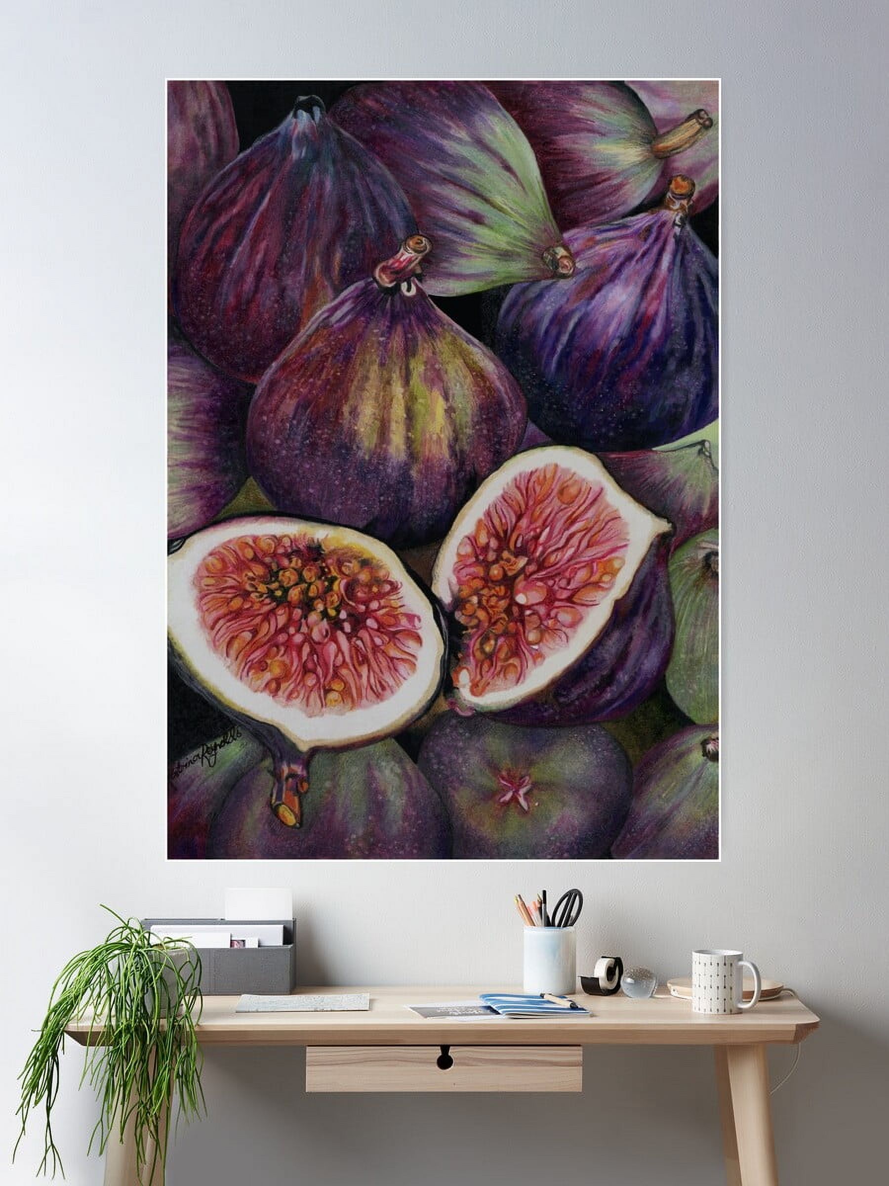 Dopaprint UNFRAMED PAPER POSTER Just Figs Poster Wall Art, Modern Wall ...