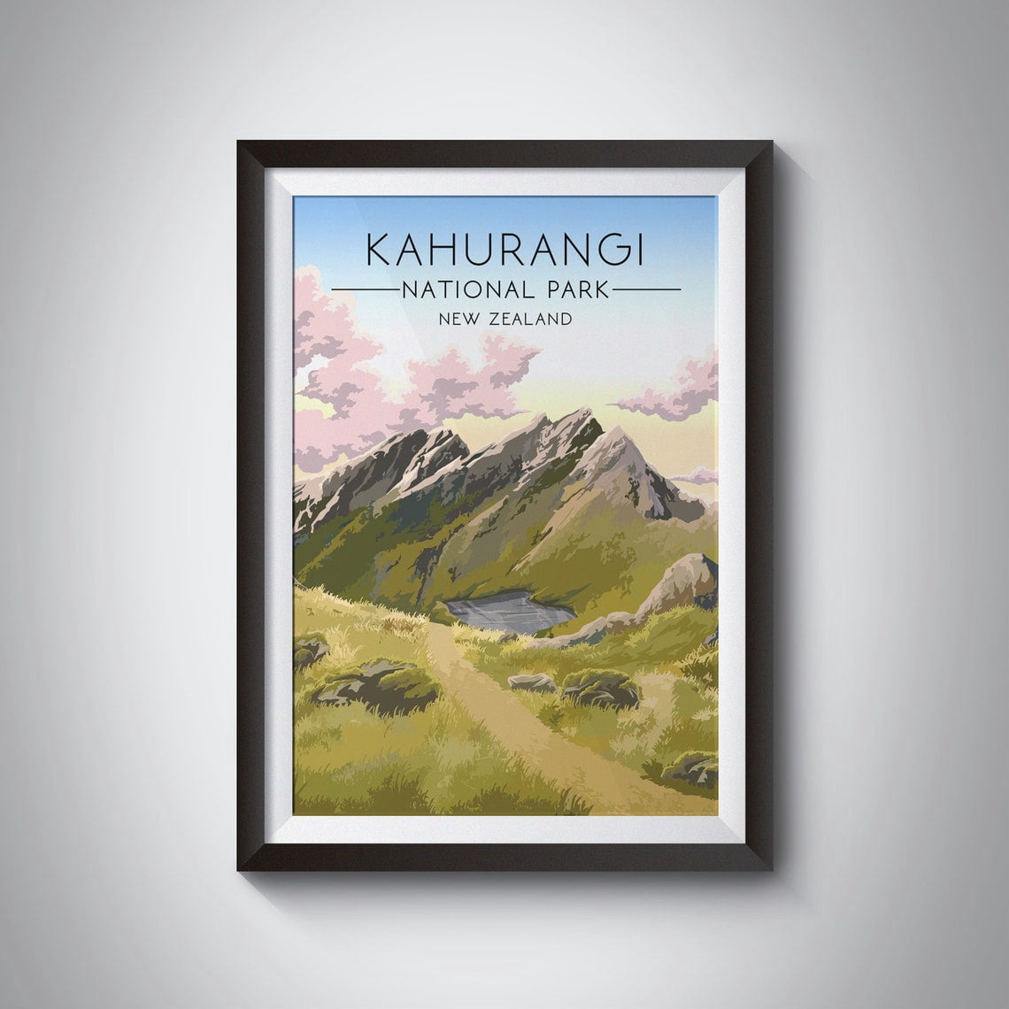 Dopaprint UNFRAMED PAPER POSTER Kahurangi National Park Poster, New ...