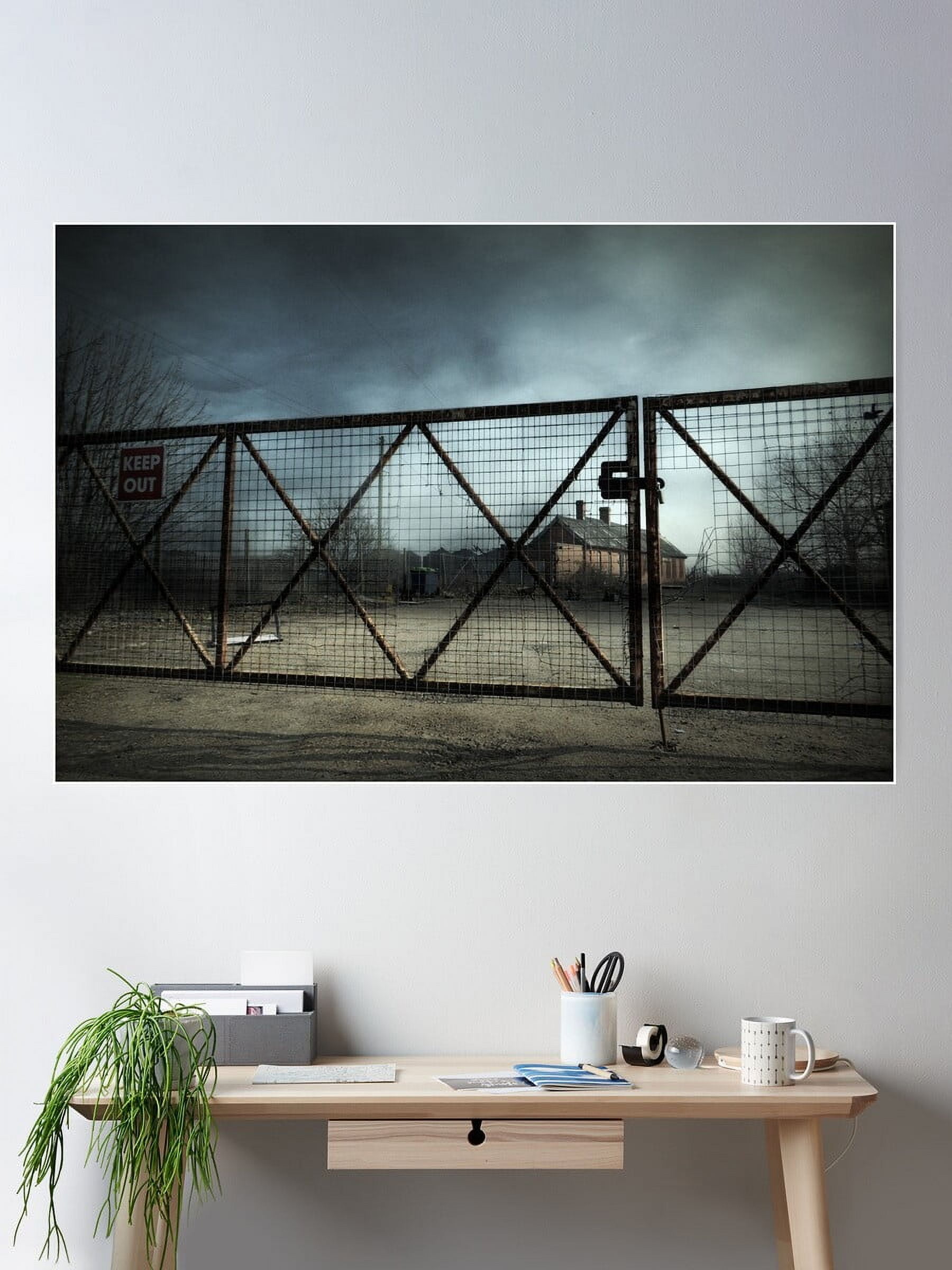 Dopaprint UNFRAMED PAPER POSTER Keep Out Poster Wall Art, Modern Wall ...