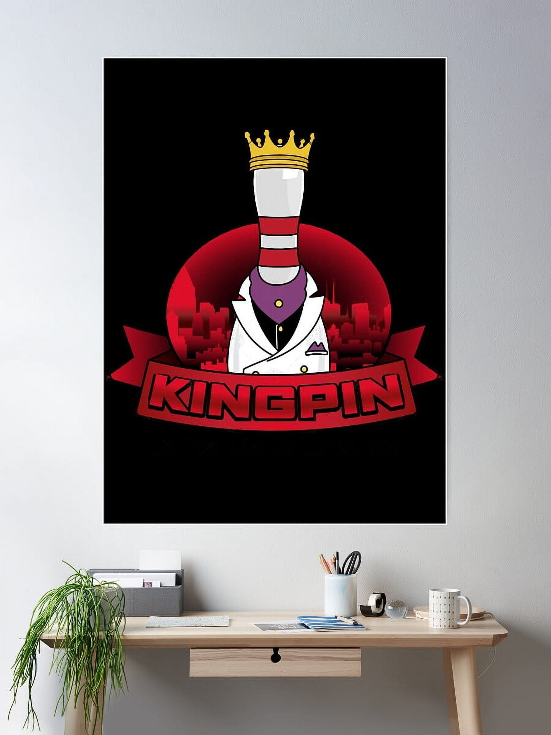 Dopaprint UNFRAMED PAPER POSTER Kingpin Bowling Lanes Poster Wall Art ...