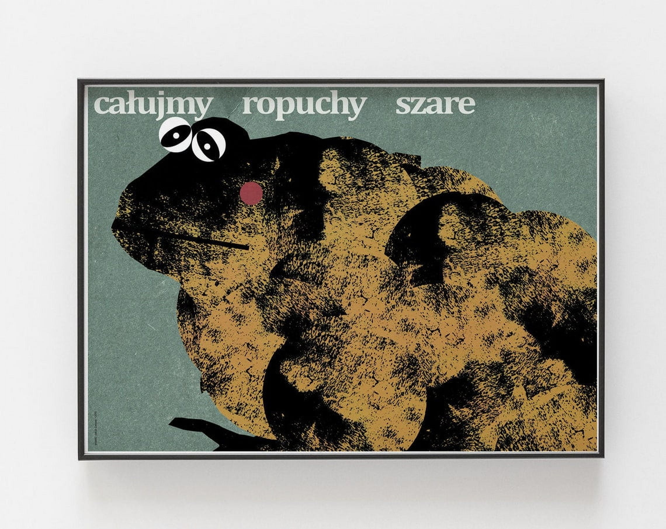 Dopaprint UNFRAMED PAPER POSTER Let'S Kiss The Gray Toads, Original ...