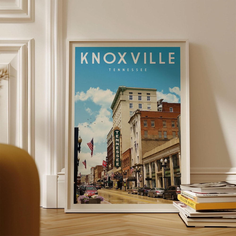 Dopaprint UNFRAMED PAPER POSTER Knoxville Tennessee Print, Tennessee ...