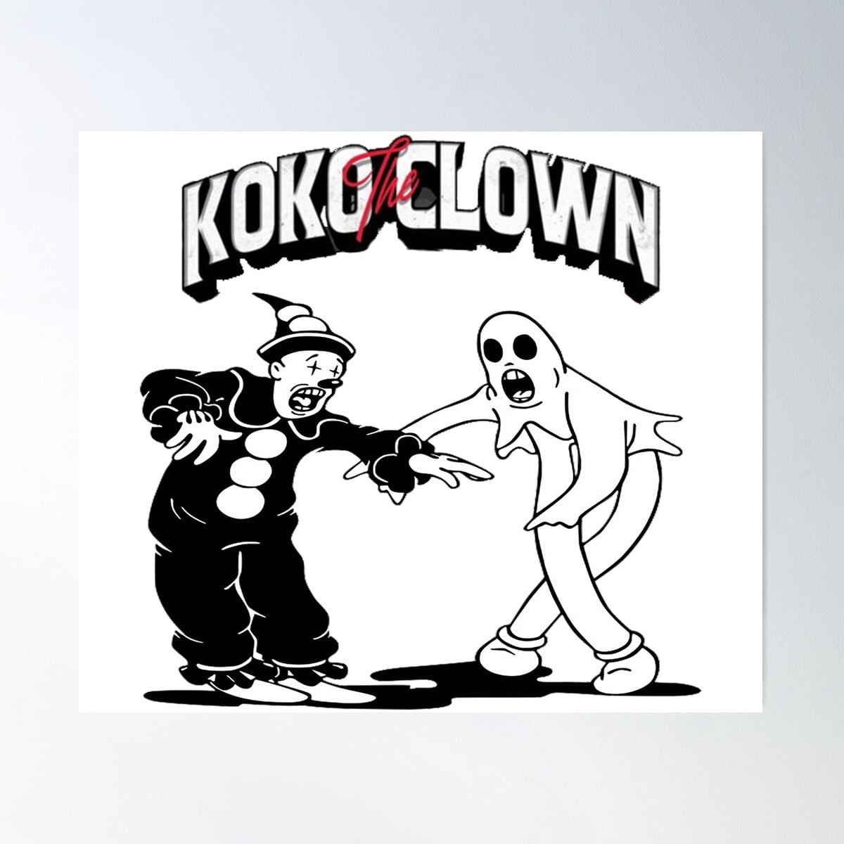 Dopaprint UNFRAMED PAPER POSTER Koko The Clown, Ghost Mane, Ghostemane ...