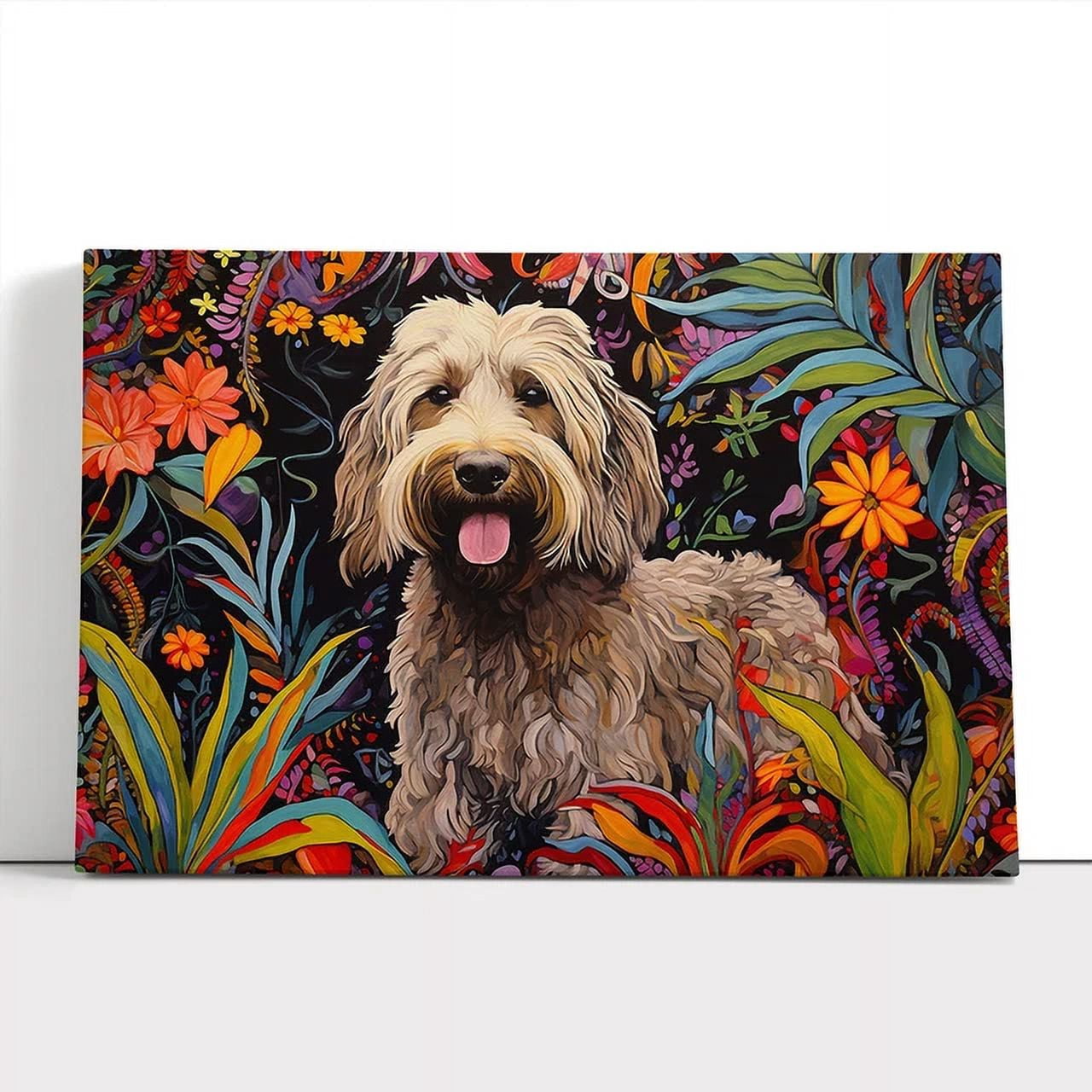 Dopaprint UNFRAMED PAPER POSTER Labradoodle Art Deco Print Wall Art ...