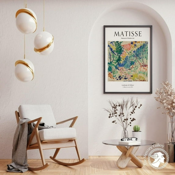 Dopaprint UNFRAMED PAPER POSTER Landscape At Collioure 1905, Museum Of ...