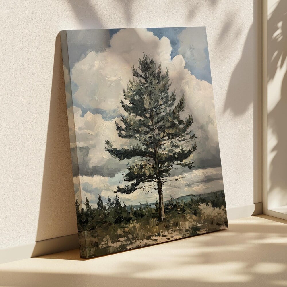 Dopaprint UNFRAMED PAPER POSTER Lone Pine Tree Poster Art, Nature ...