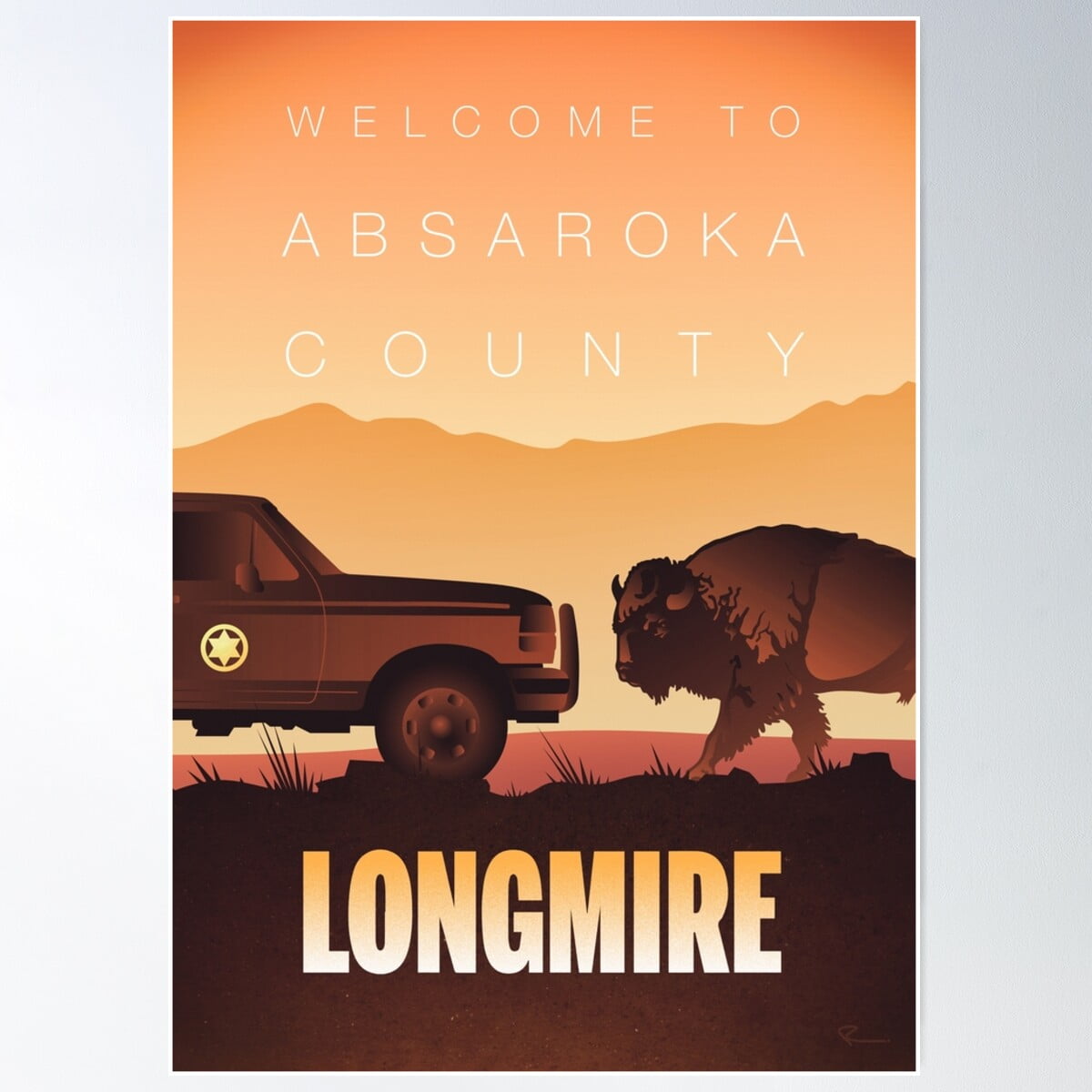 Dopaprint UNFRAMED PAPER POSTER Longmire: Standoff Poster Art, Home ...