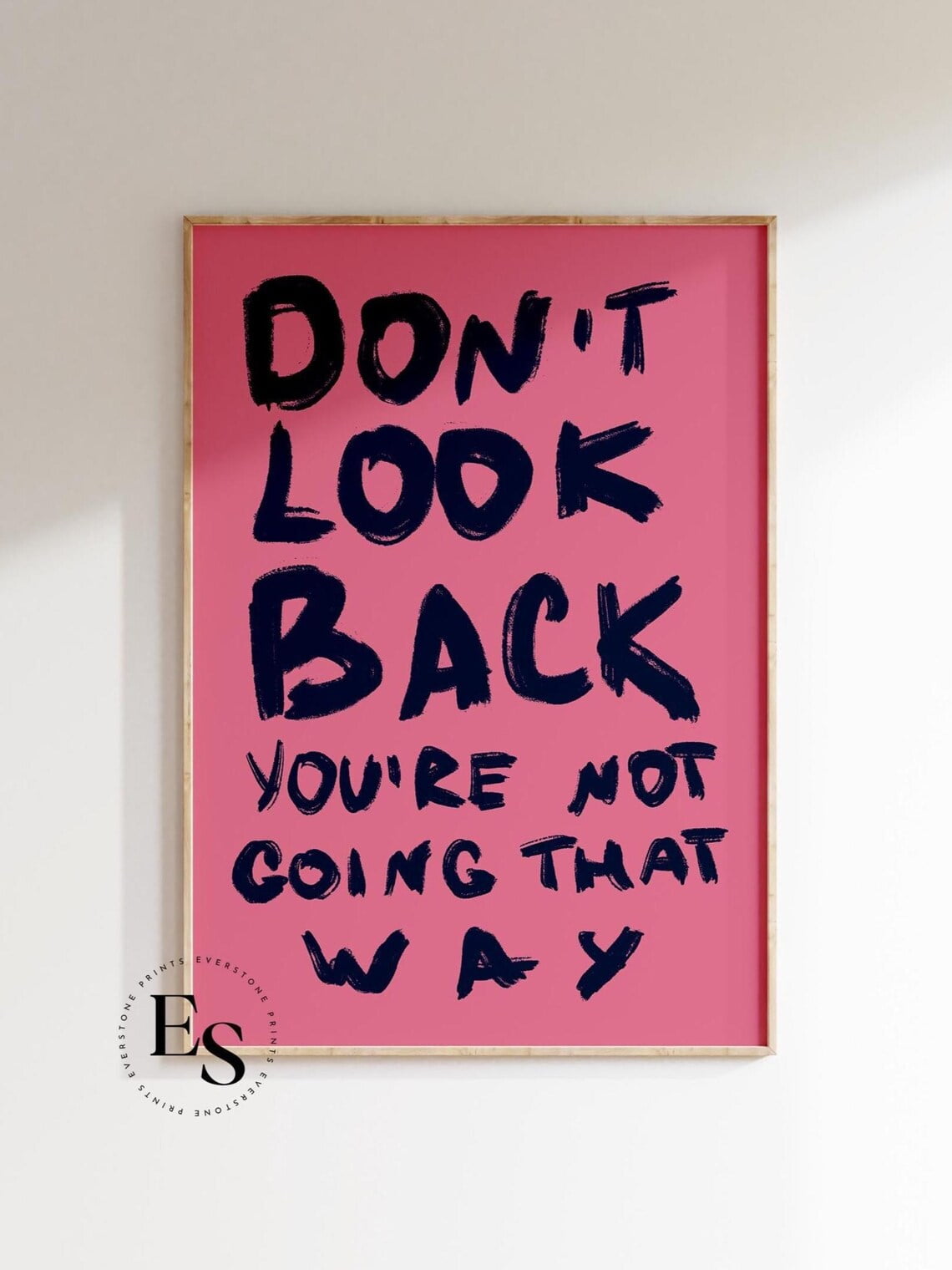 Dopaprint UNFRAMED PAPER POSTER Don'T Look Back Poster, Preppy ...