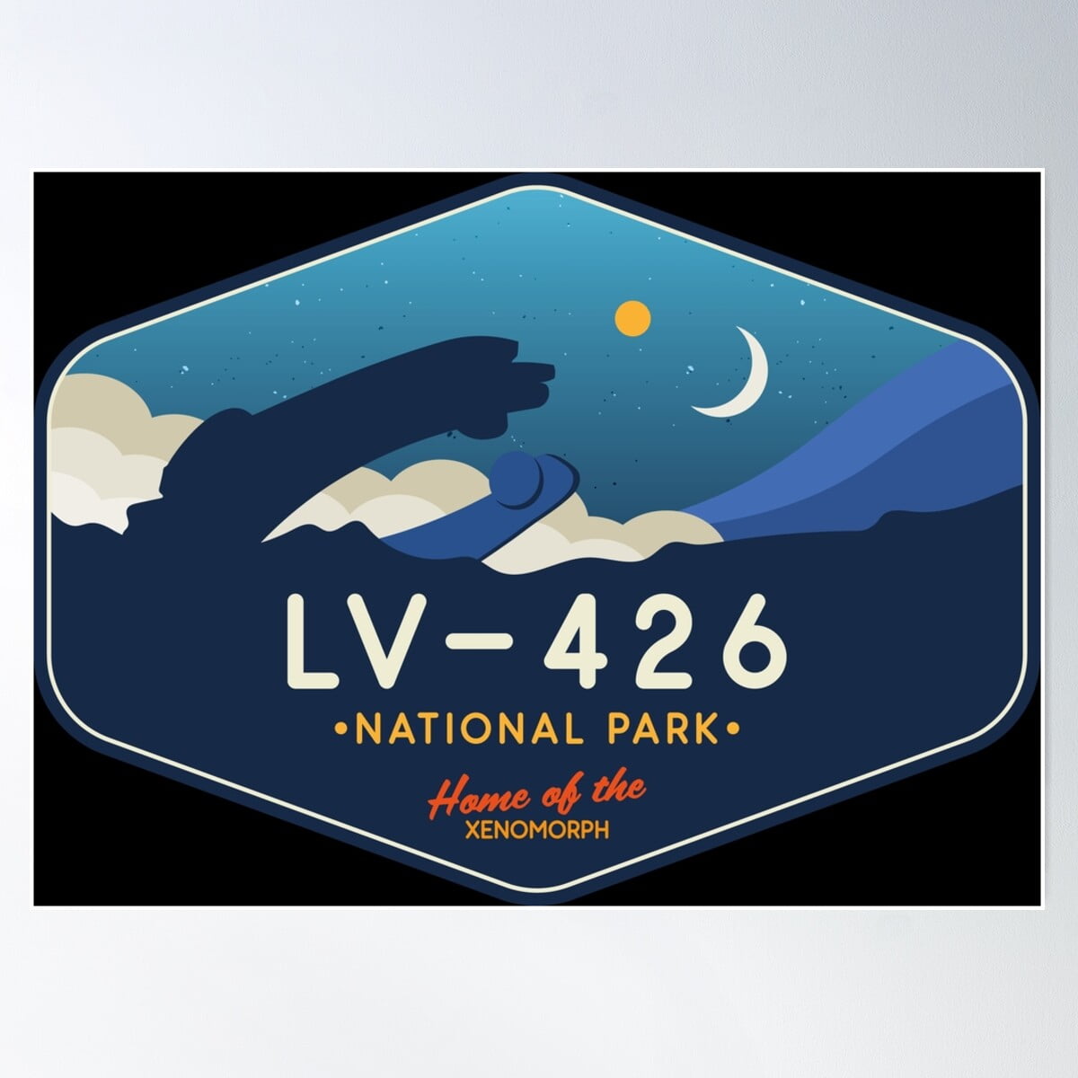 Dopaprint UNFRAMED PAPER POSTER Lv-426: National Park Poster - Home Of ...