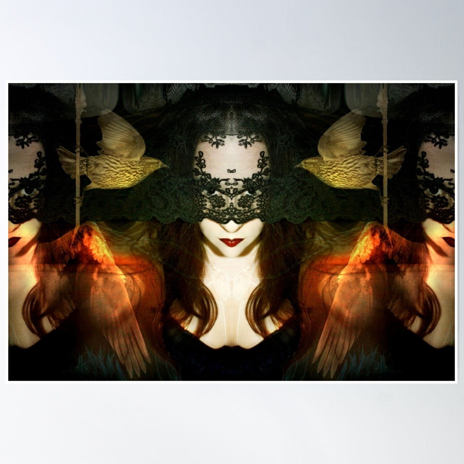 Dopaprint UNFRAMED PAPER POSTER Madame Mayhem Poster Wall Art, Modern ...