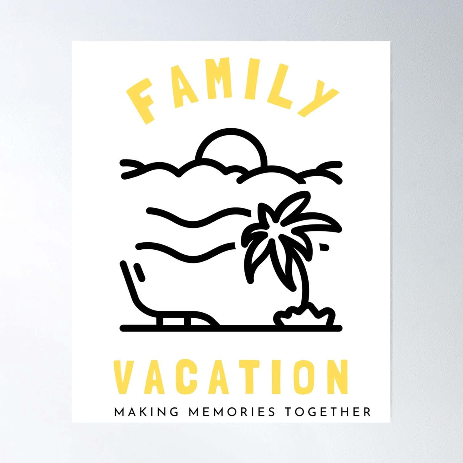 Dopaprint UNFRAMED PAPER POSTER Making Memories Together With Family In ...