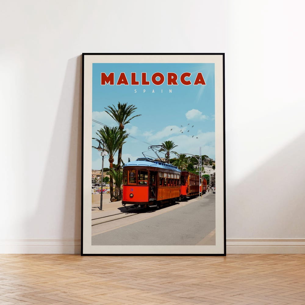 Dopaprint UNFRAMED PAPER POSTER Mallorca Spain Wall Art, Spain Art ...