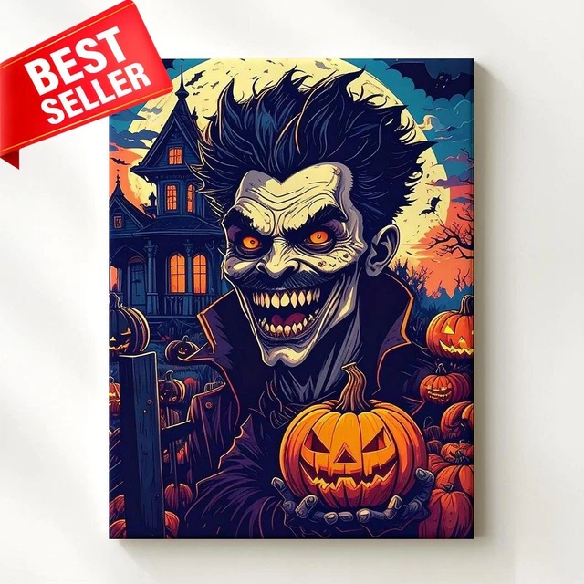 Dopaprint UNFRAMED PAPER POSTER Manic Pumpkin Keeper Comic Poster ...