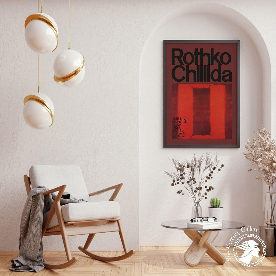 Dopaprint UNFRAMED PAPER POSTER Mark Rothko Eduardo Chillida Poster ...